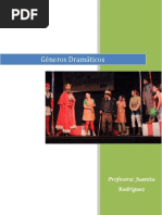 Cuadro Sinóptico (Género Dramático) | PDF | Teatro | Entretenimiento