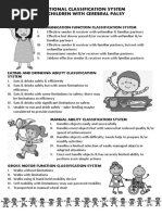 EDACS for Cerebral Palsy Classification | PDF | Cerebral Palsy | Health ...