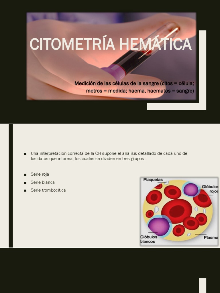Guía de Citometría Hemática y Parámetros | PDF | Anemia | Sangre