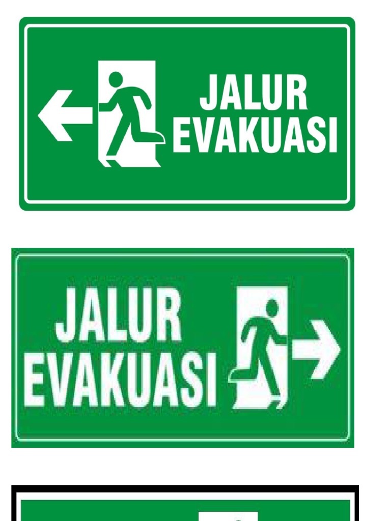 Jalur Evakuasi | PDF