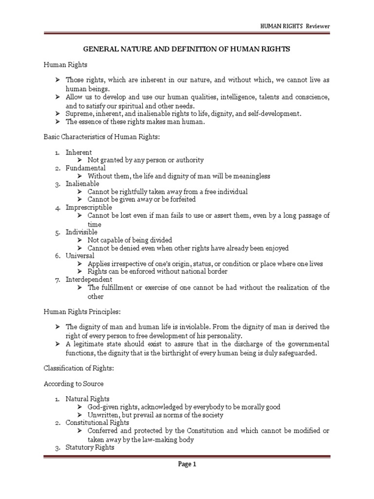 Understanding Human Rights Concepts | PDF | Natural And Legal Rights ...