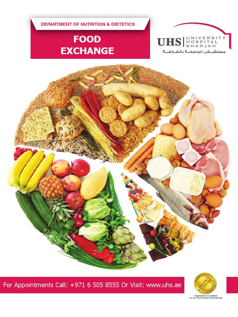 Food Exchange: Department of Nutrition & Dietetics | PDF