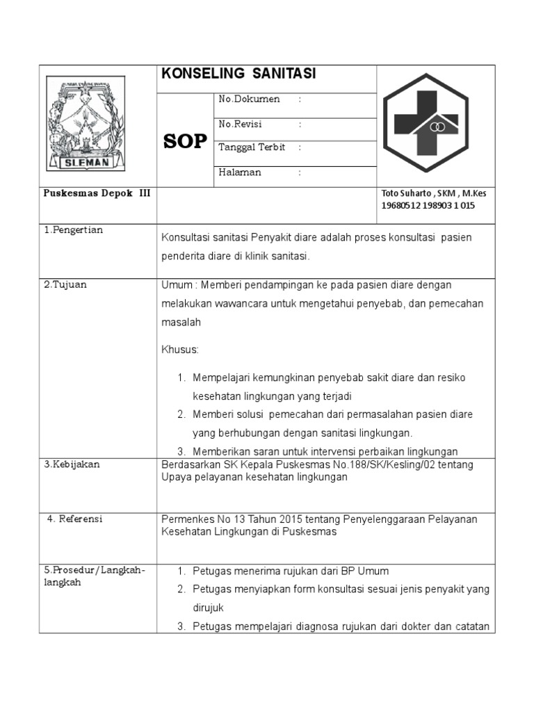 Sop Diare | PDF