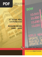 WSO Template for Finance Resumes | PDF | Mergers And Acquisitions ...