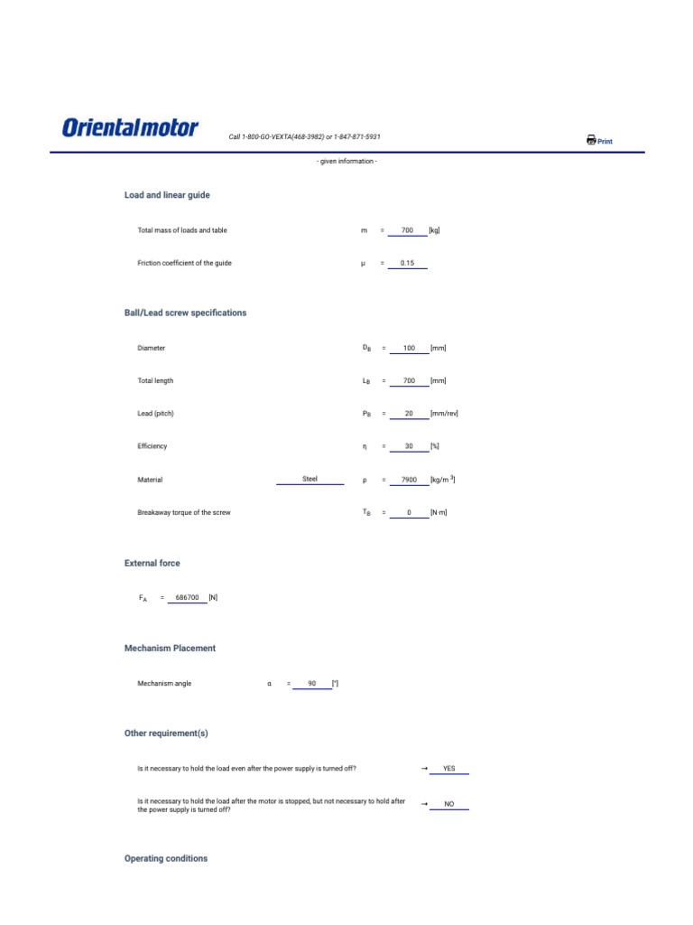 Ball Screw Sizing and Selection Guide | PDF | Screw | Physical Quantities