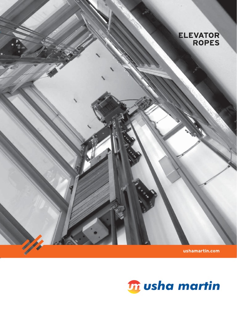 Elevator Rope Catalogue PDF | PDF