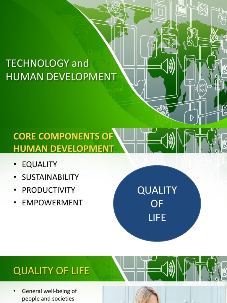 Technology and Human Development | PDF | Sustainability | Human ...