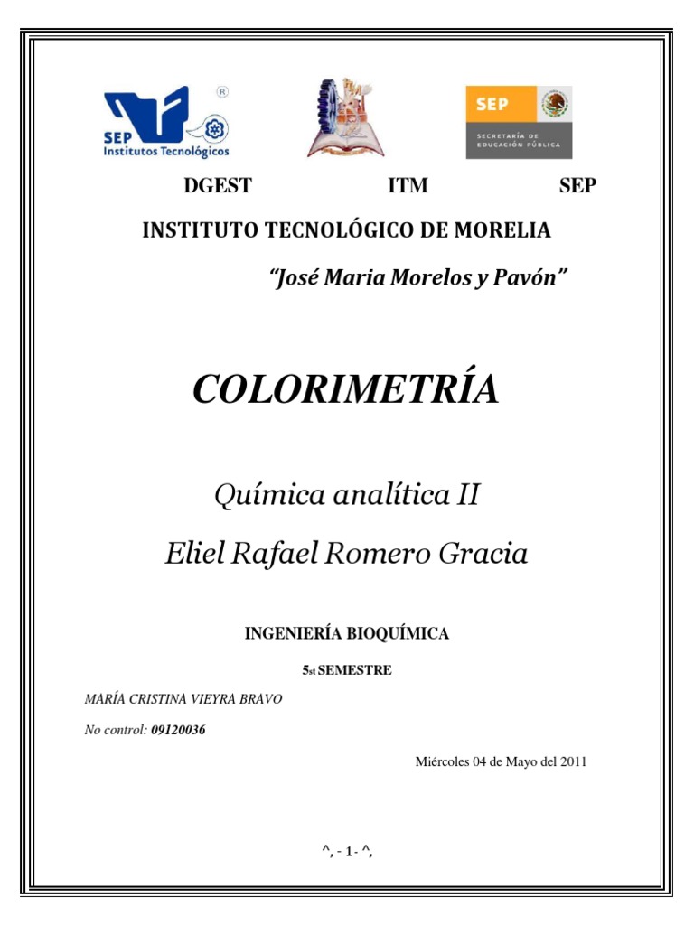 Colorimetría: Medición y Aplicaciones | PDF | Color | Ligero