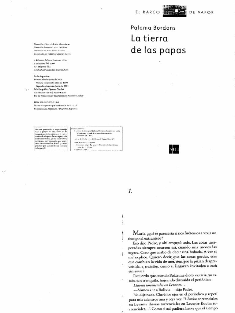 La Tierra de Las Papas | PDF