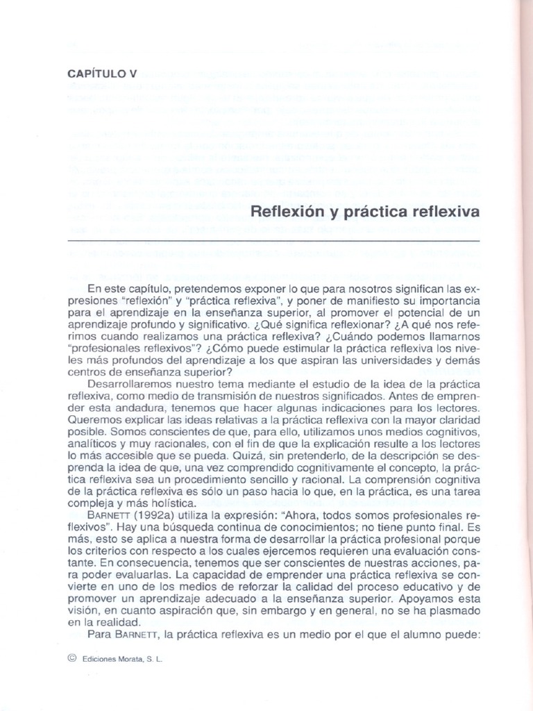 Practica Reflexiva PDF | PDF | Aprendizaje | Maestros
