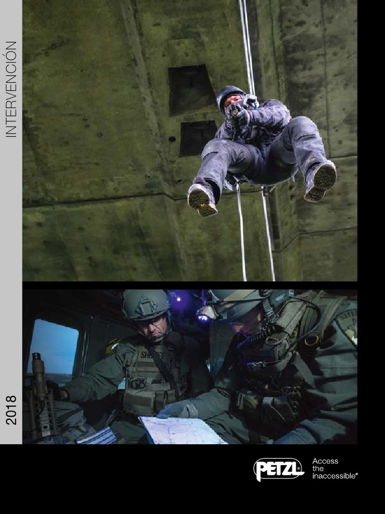 Petzl Catalog Tactical 2018 ES PDF | PDF | Aluminio | Cuerda