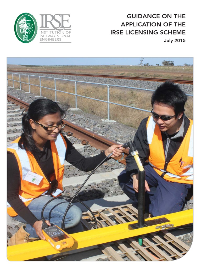 IRSE Licensing Scheme Guidance Jul 15 PDF | PDF | Mentorship | License