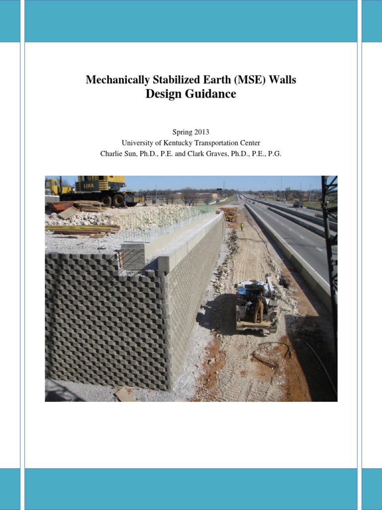 MSEW Design | PDF | Geotechnical Engineering | Structural Load