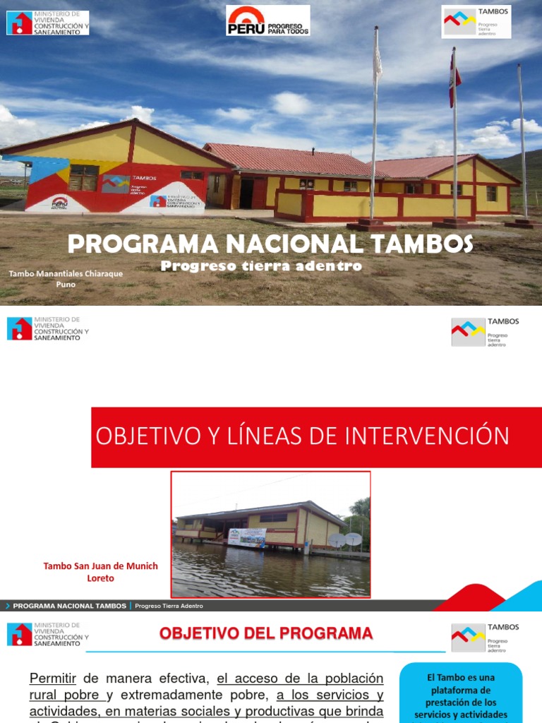 TAMBOS | PDF | Perú