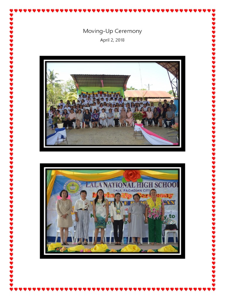 Moving-Up Ceremony: April 2, 2018 | PDF