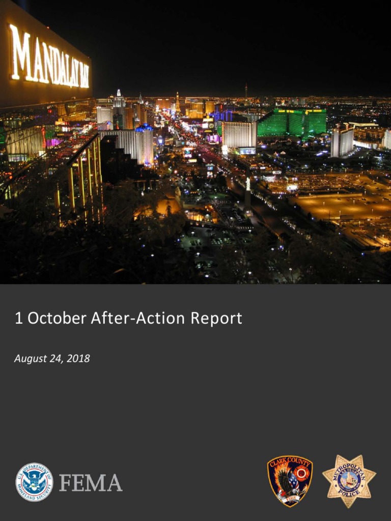 FEMA 1 October After-Action Report | PDF | Emergency Management | Emergency