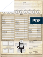 Symbaroum Character Sheet - Mini | PDF | Role Playing Games | Gaming
