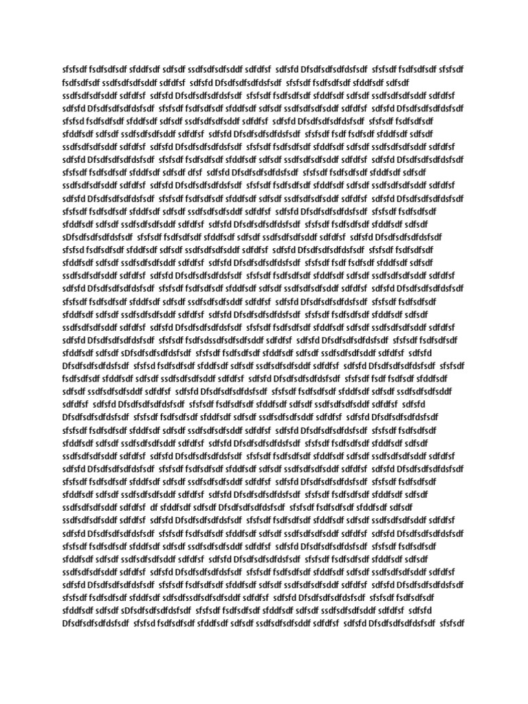 Asda Dasd Dasd Adsdsa S Dsadsad | PDF