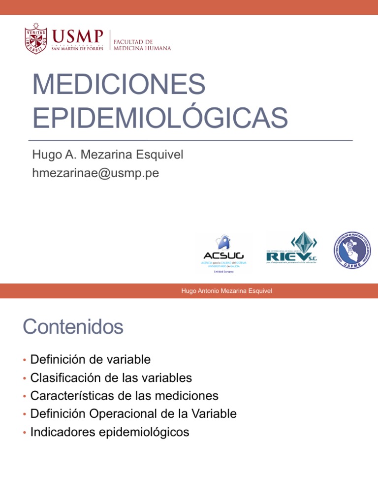 Clase 3 Usmp 2017 PDF | PDF | Medición | Nivel de medida