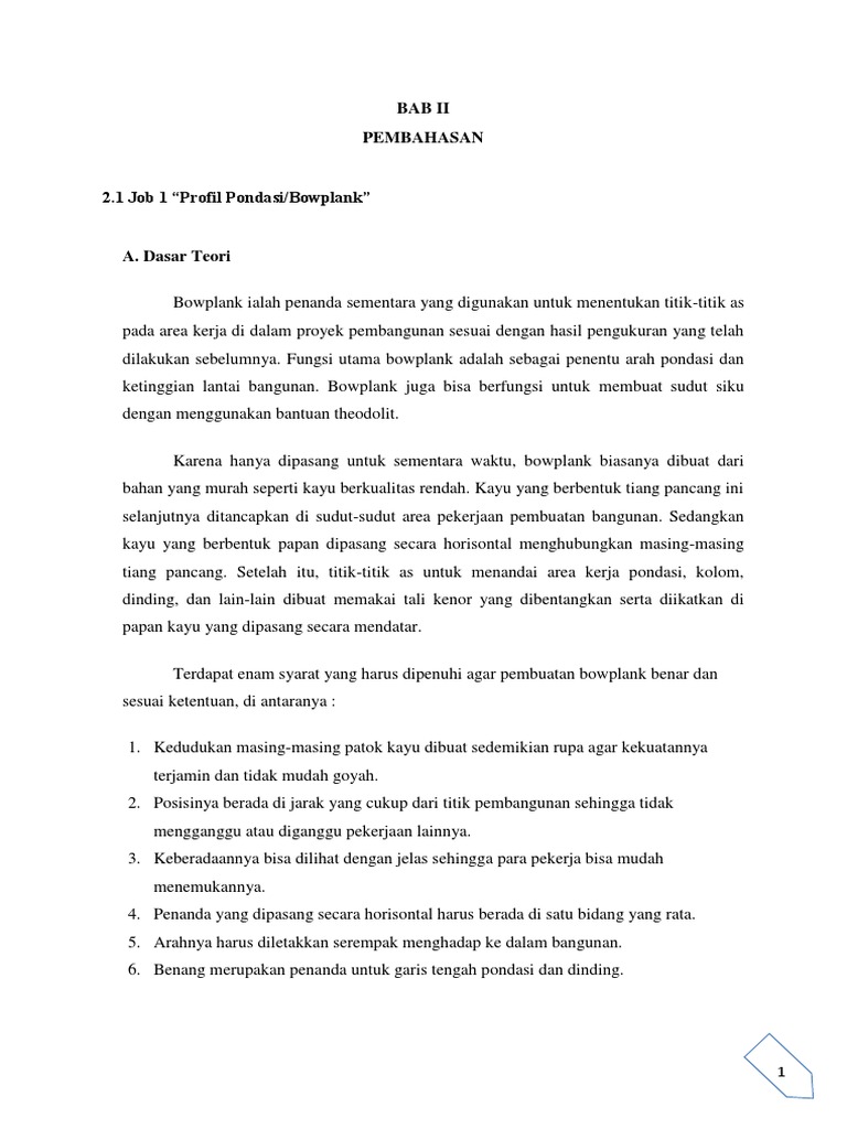 Laporan BAB 2 Acuan Perancah | PDF