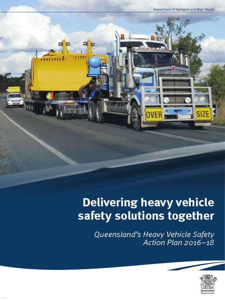 Heavy Vehicle Safety Action Plan 2016 | PDF | Automobile Safety | Road ...