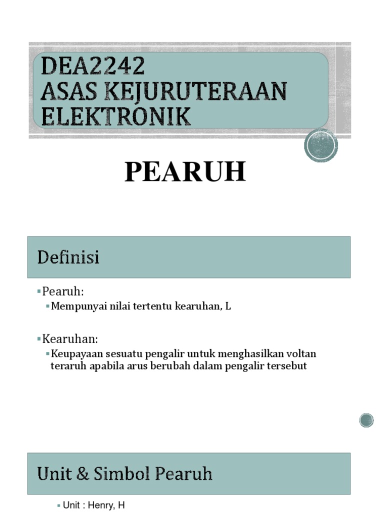 Pemahaman dan Penalaan Pearuh | PDF | Teknologi & Rekayasa