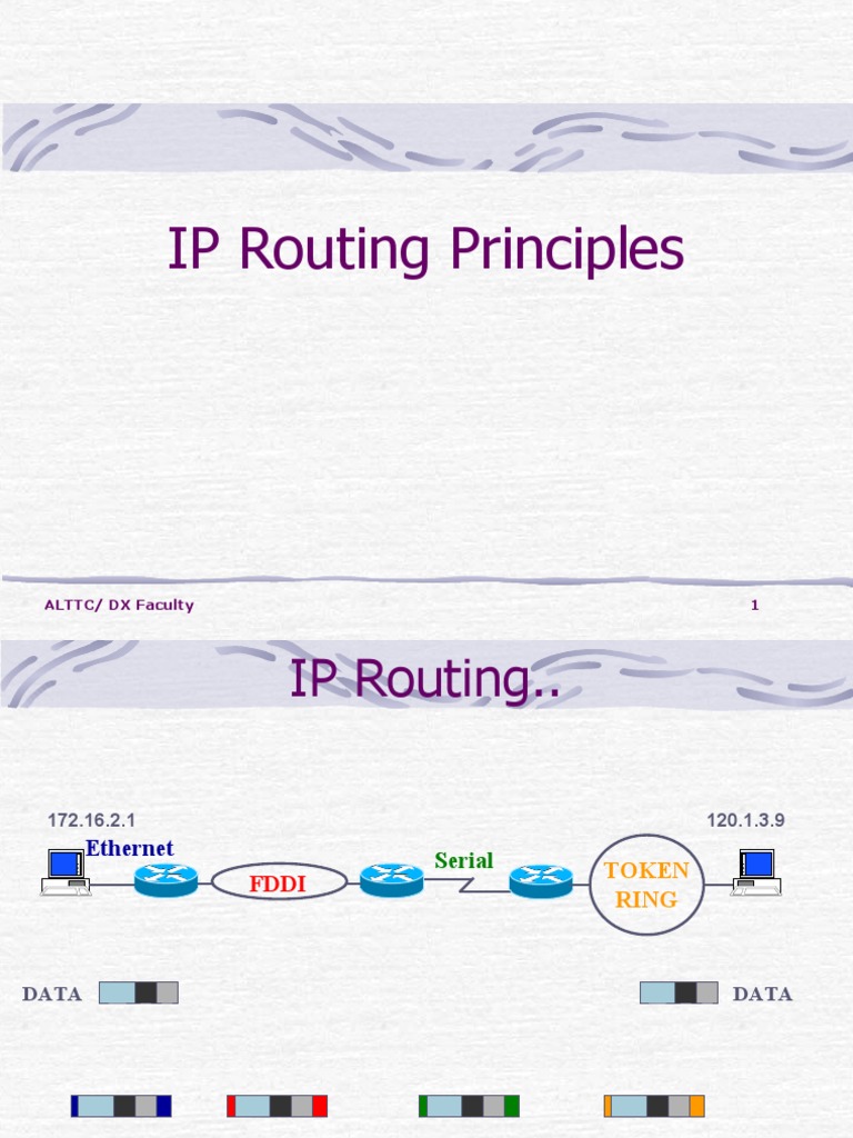 Ip Routing | PDF | Routing | Router (Computing)