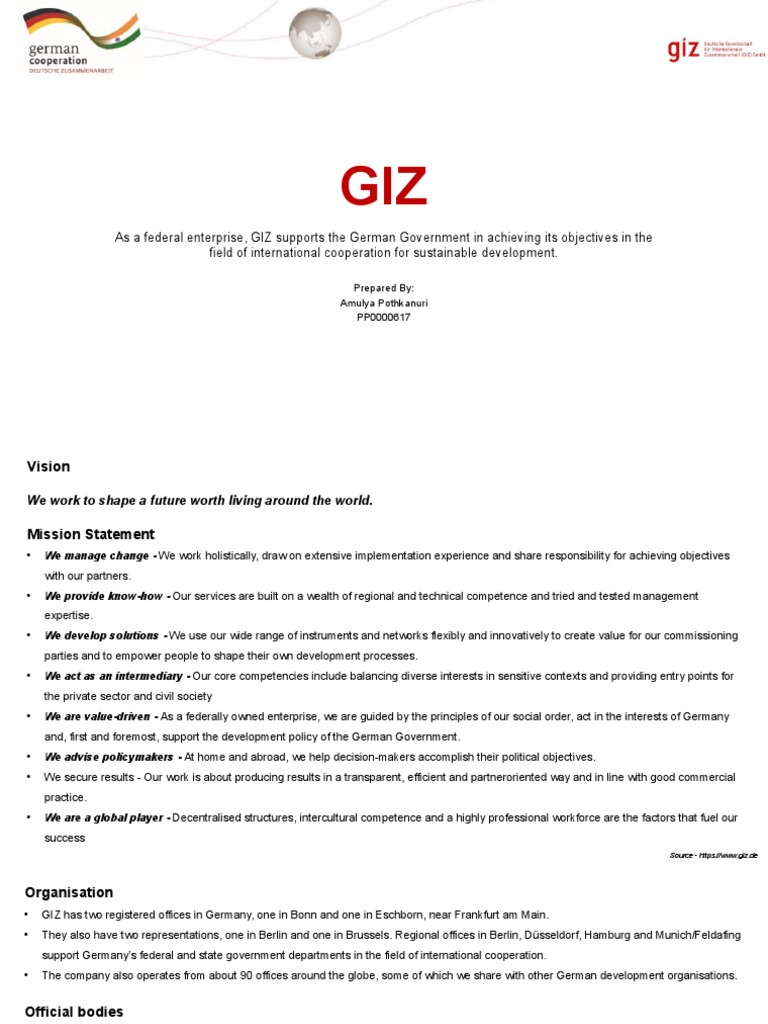 Giz | PDF | Government | Economies
