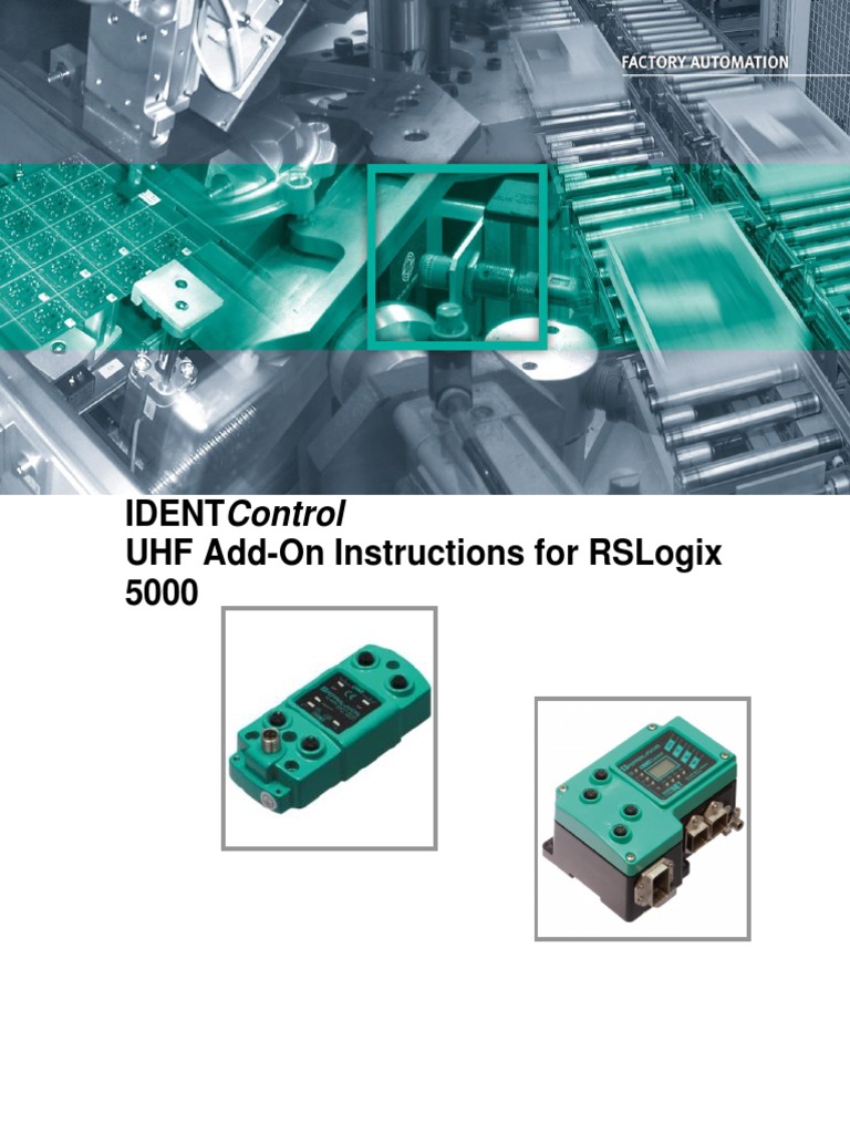 UHF Add-On Instructions | Download Free PDF | Parameter (Computer Programming) | Input/Output