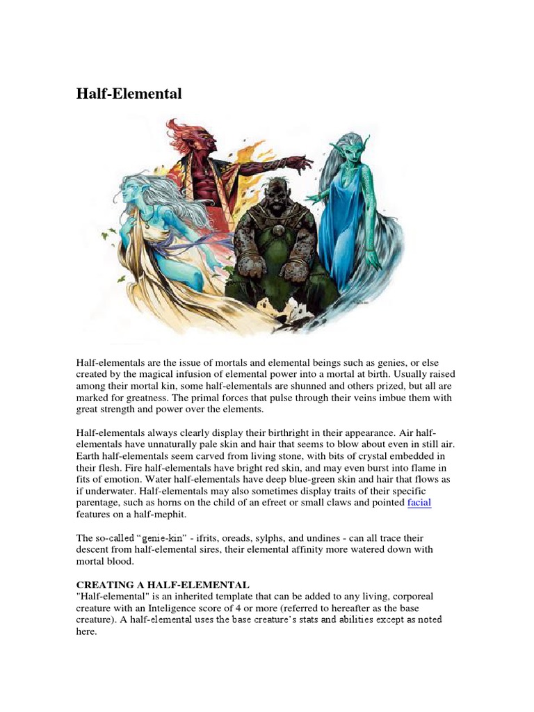 The Elder Elemental Eye | PDF | Nature