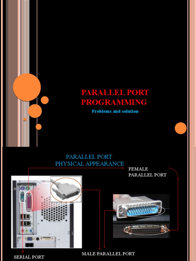 Parallel Port Programming: Problems and Solution | PDF | Operating System | Input/Output