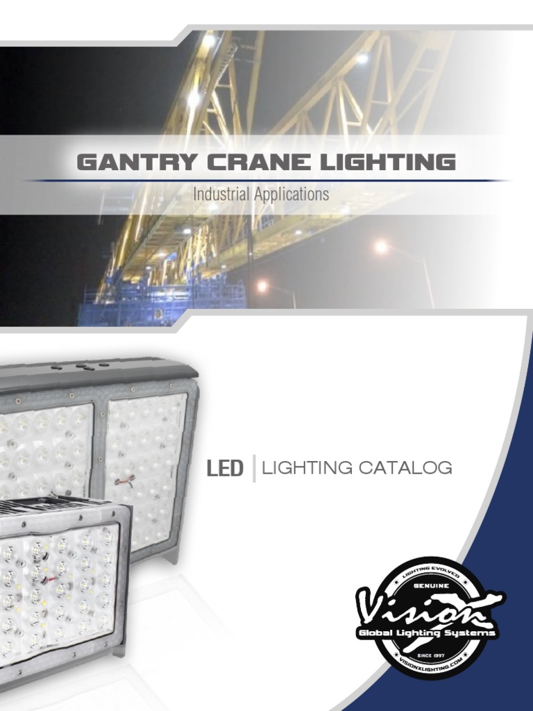 2018 Gantry Crane Lighting - Spread | PDF | Lighting | Light Emitting Diode