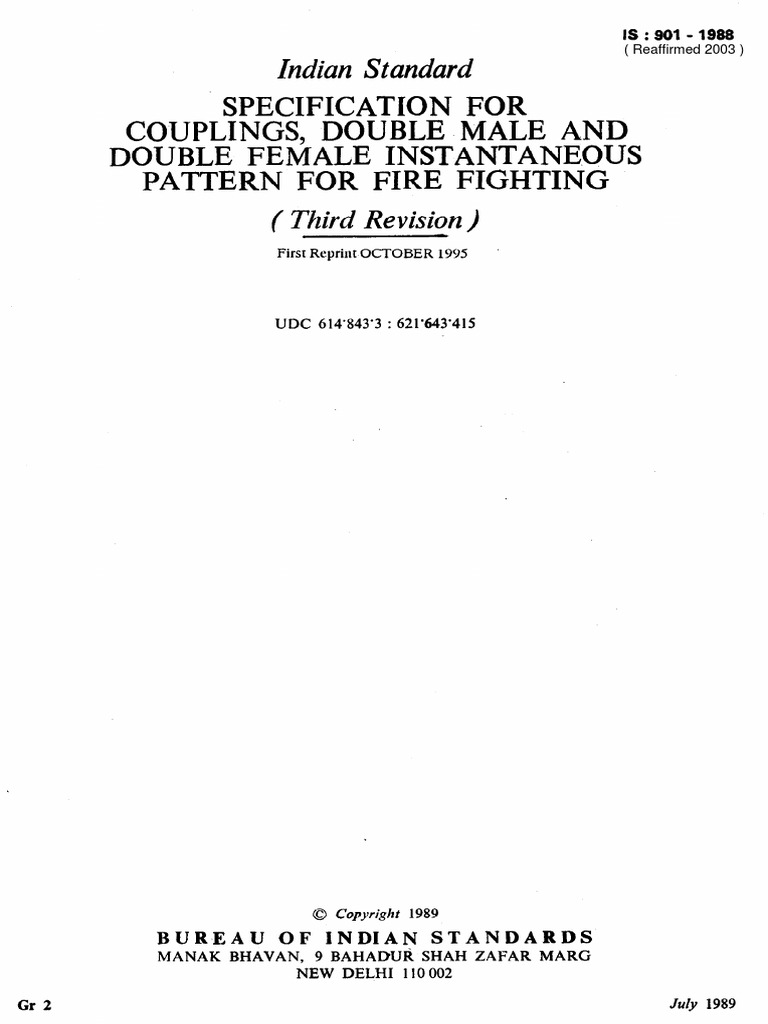 Is 694 | PDF | Bronze | Forging