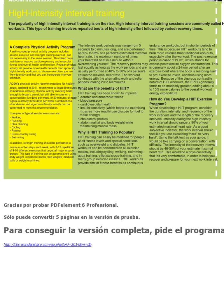 A High-Intensity Interval Training Primer: Benefits, Workout Guidelines ...