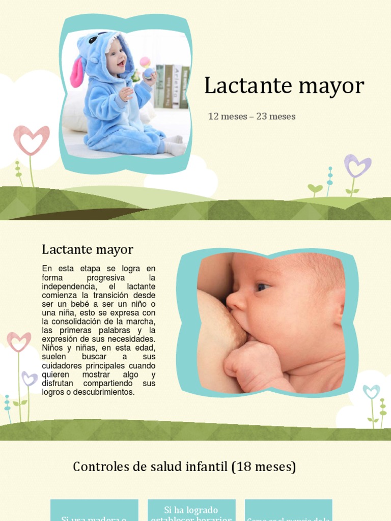 Lactante Mayor | PDF | Bienestar | Medicina