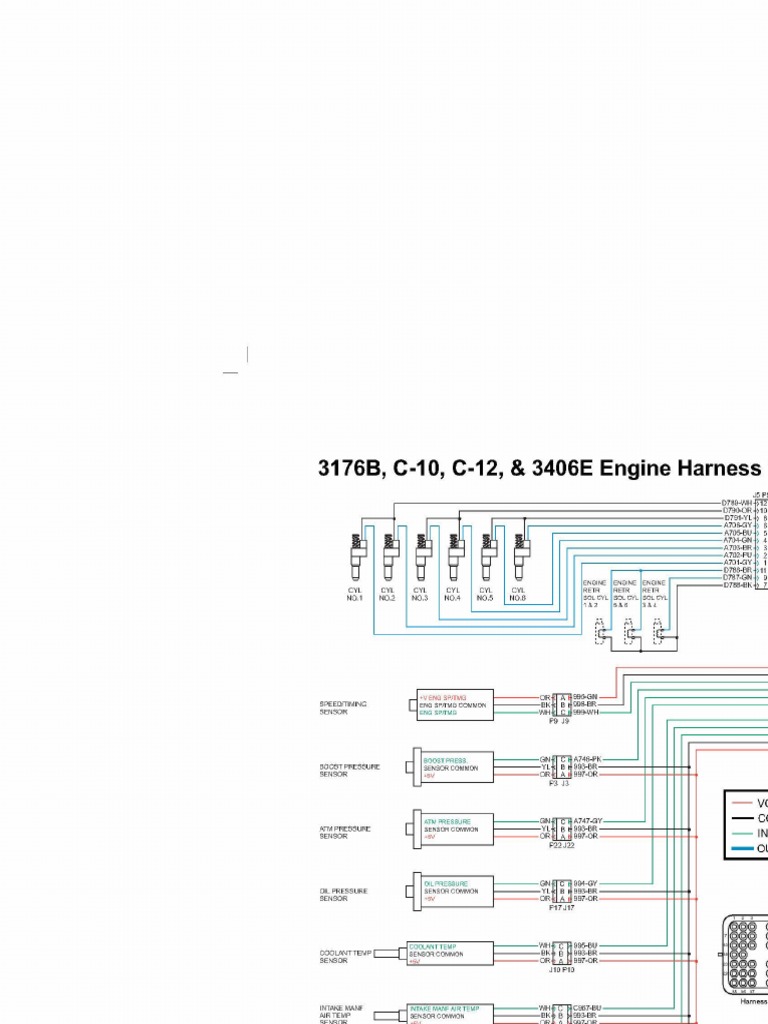 3176 Marine and Vehicule Wiring Diagram 1 PDF | PDF