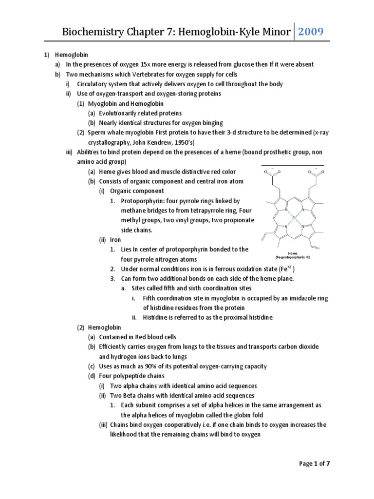 Bohr Effect: CO2 and Oxyhemoglobin Interaction | PDF | Hemoglobin | Biology