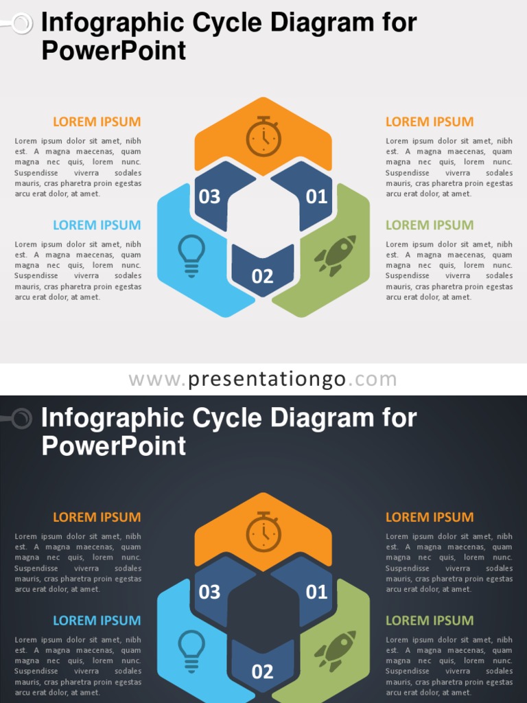 2 0179 Infographic Cycle Diagram PGo 4 - 3 | PDF | Text