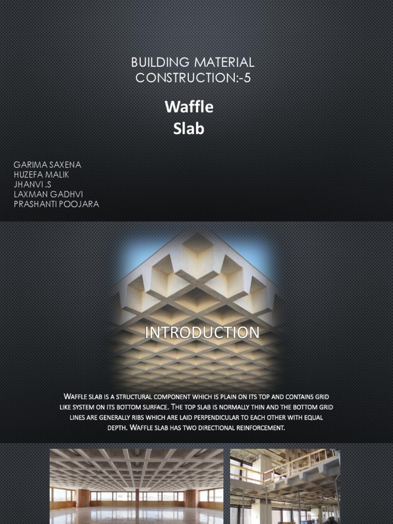 Waffle Slab | PDF | Concrete | Precast Concrete