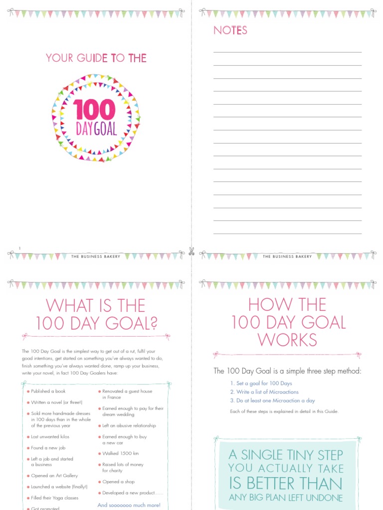 100 DAYS Complete Guide.02 PDF | PDF | Time Management | Professional ...