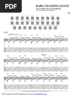Time Solo Tab & Scale Diagrams (Pink Floyd) | PDF | Guitars | Chord (Music)