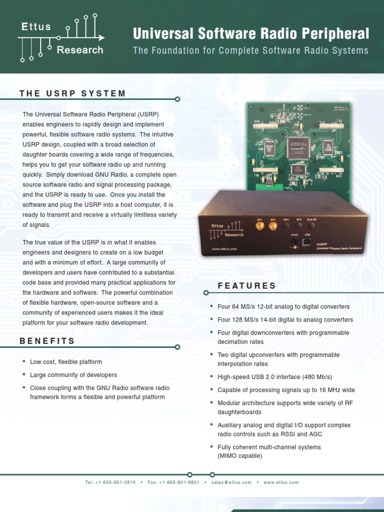 Understanding USRP: Key Features | PDF