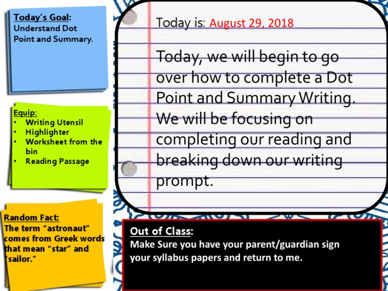 Third Day Of School Pdf Career Growth Art