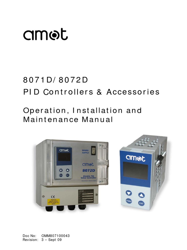 OMM807100043 - 3 (PID Controller Manual) | PDF | Control Theory ...