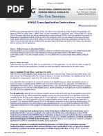 Application For ECFMG Certification Information | PDF | Indemnity ...