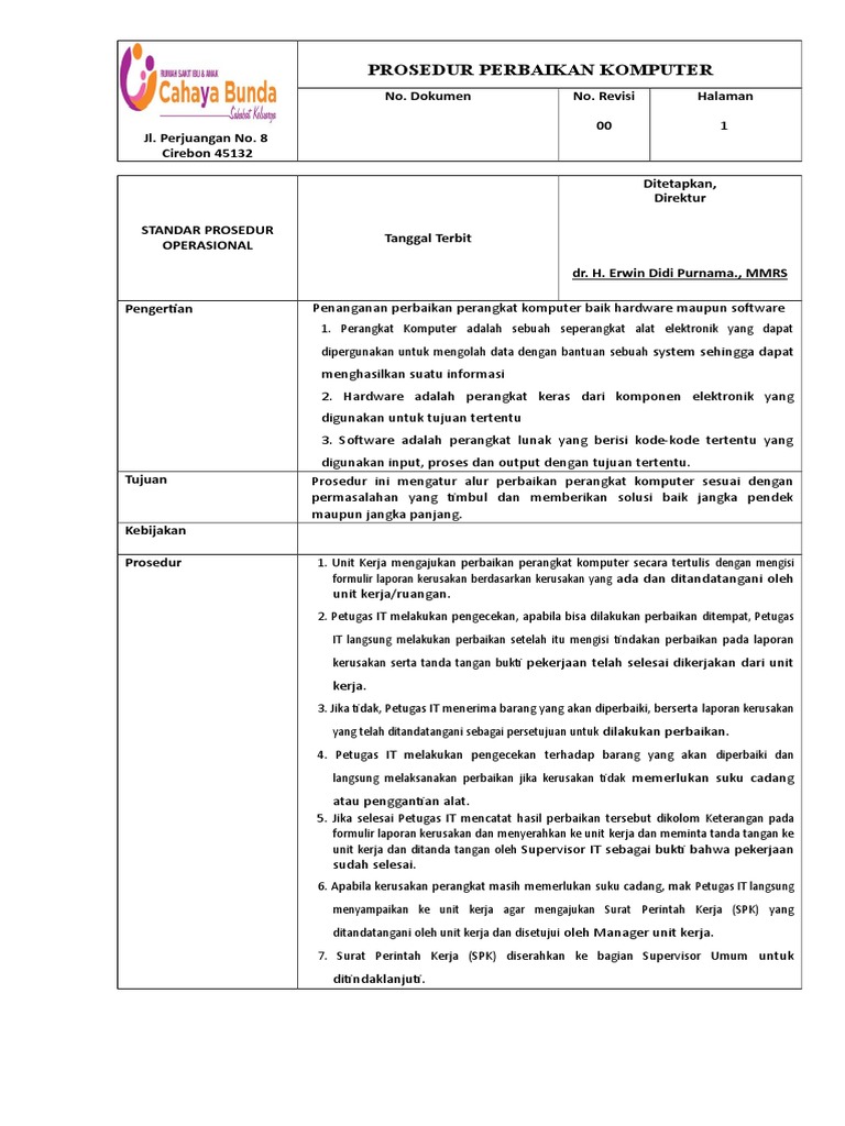 Perbaikan Komputer | PDF