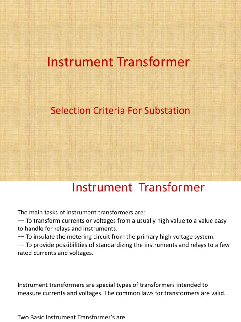 Current Transformer | PDF | Transformer | Magnetism