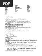 Unhappy For You Script | PDF