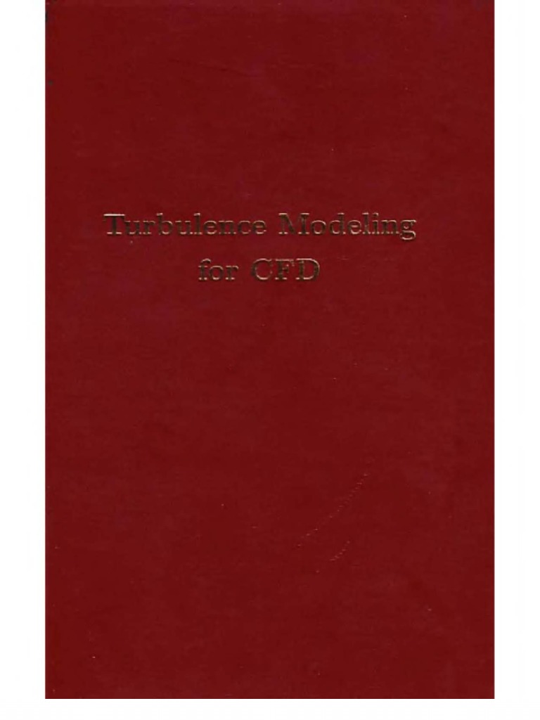 Wilcox Turbulence Modeling For CFD | PDF