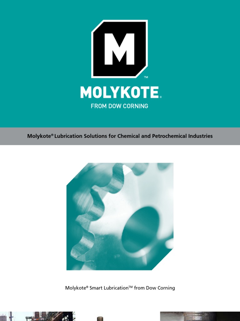 Molykote Brochure For Chemicals Petrochemicals Industries | PDF ...